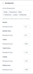 Additional Custom Breakpoints - Technical Details and Gotchas - Developers