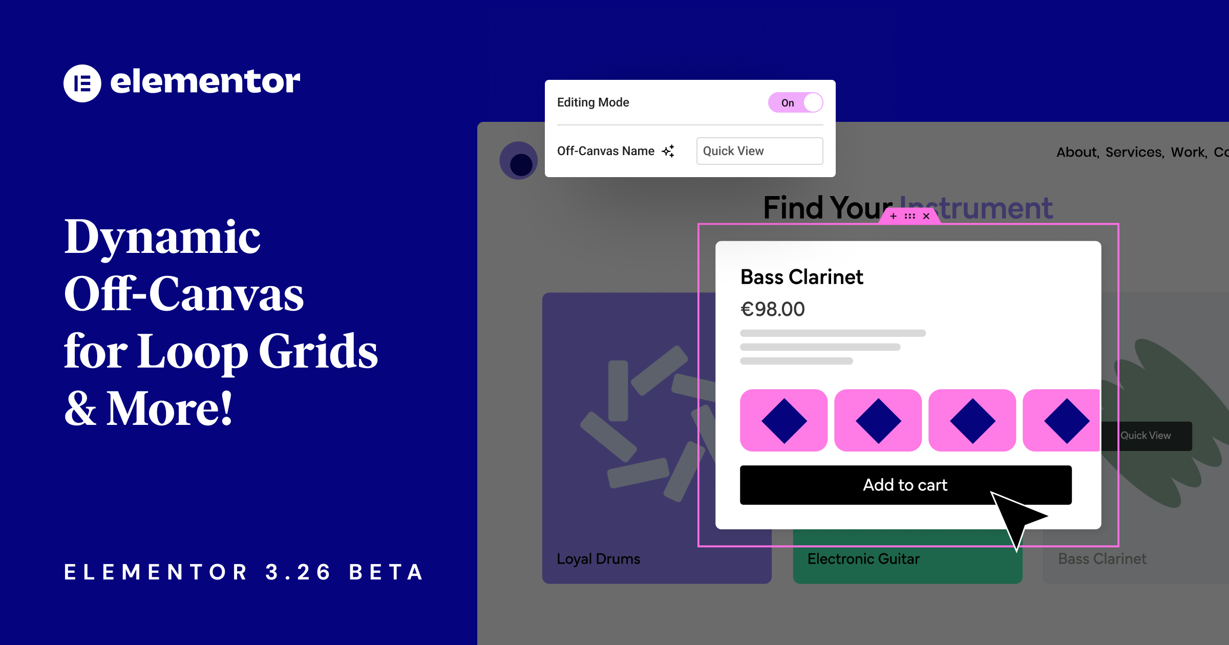 Elementor 3.26 Beta - Developers